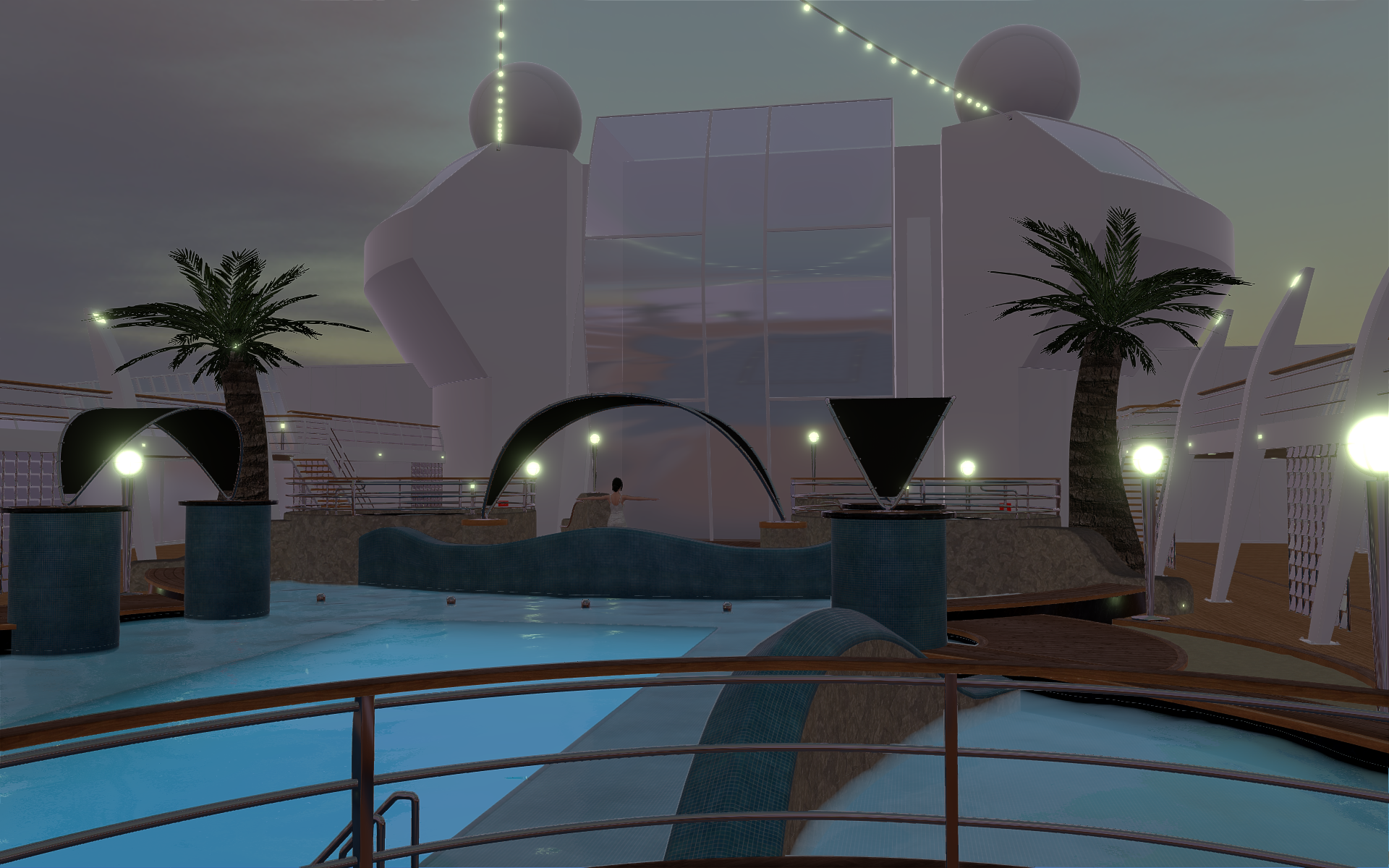 Cruize Ship Pool - What i am working on - Klub Exile