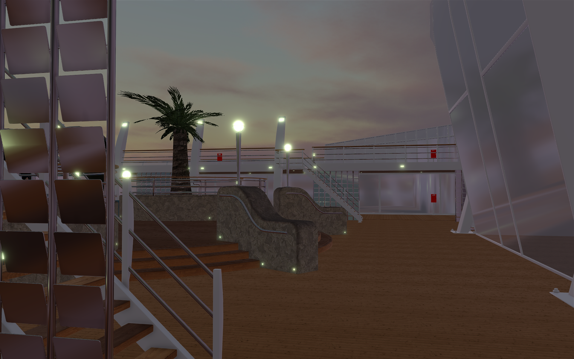 Cruize Ship Pool - What i am working on - Klub Exile